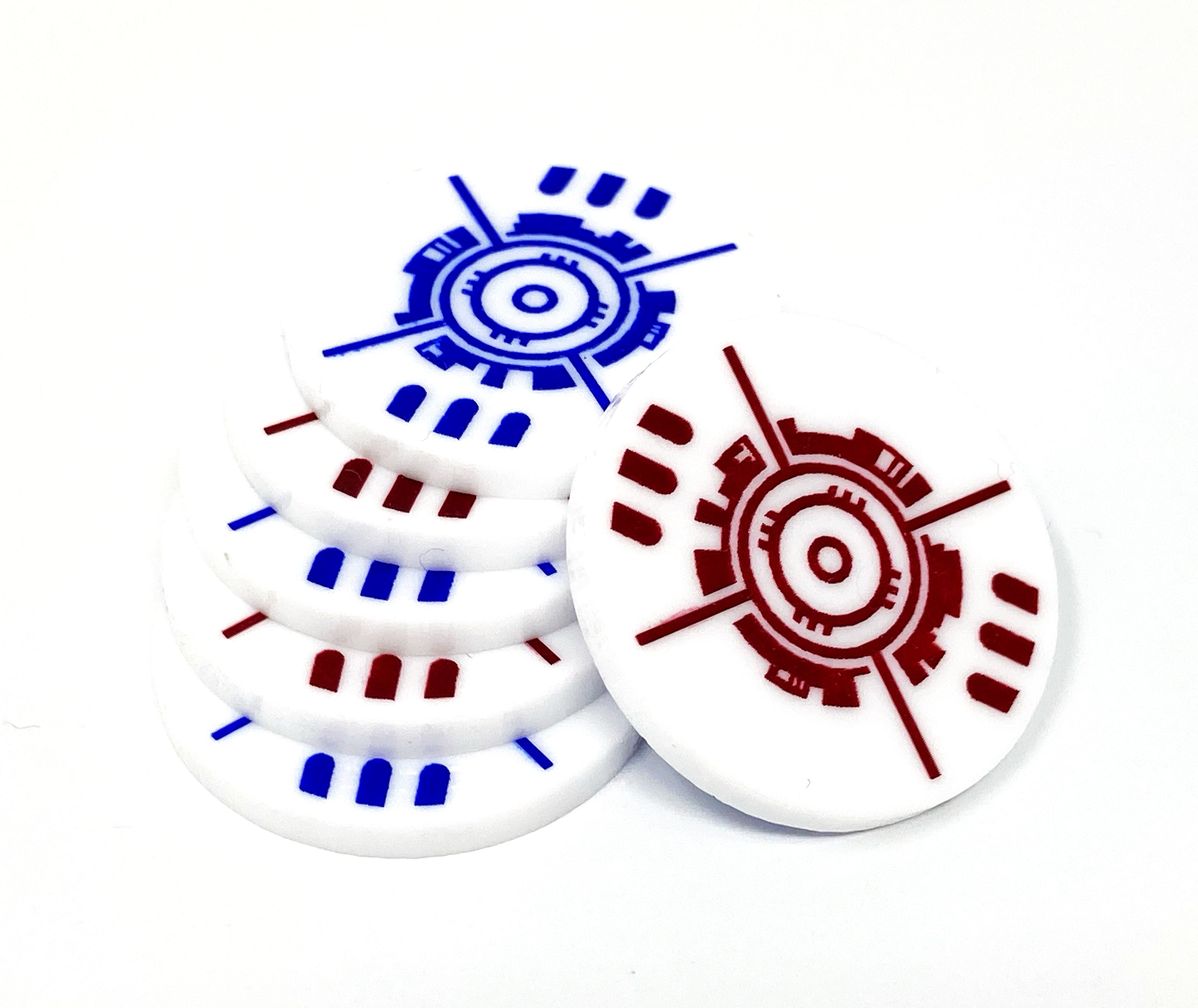 6 x Asset Tokens (double sided) for SW Legion