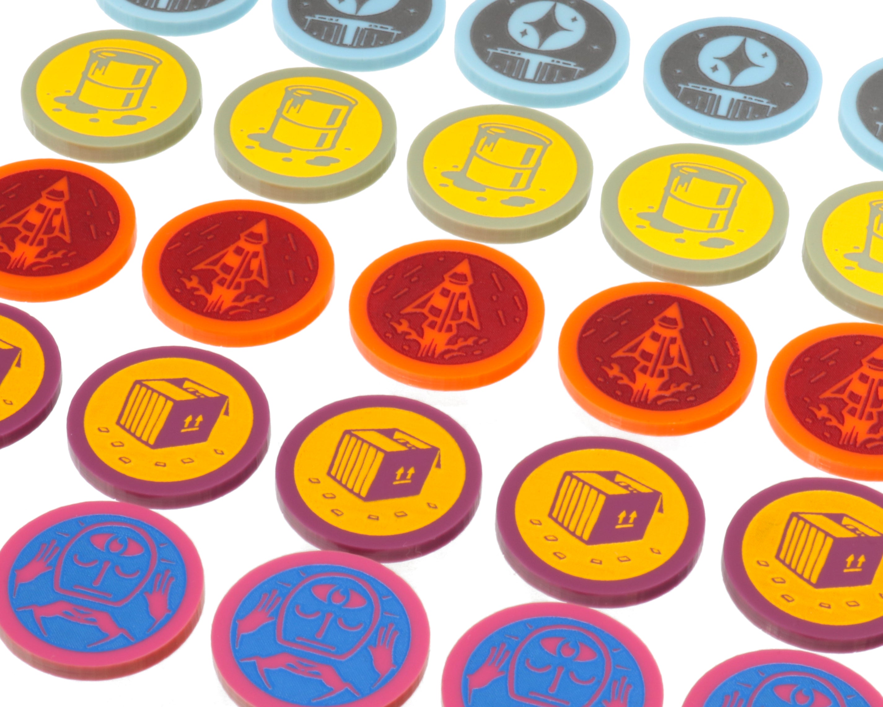 Arcs board game Tokens and Accessories - BuyTheSameToken