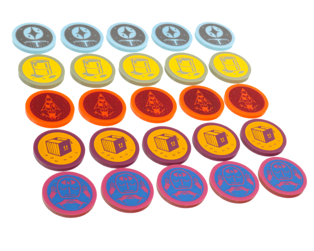 Arcs board game Tokens and Accessories - BuyTheSameToken