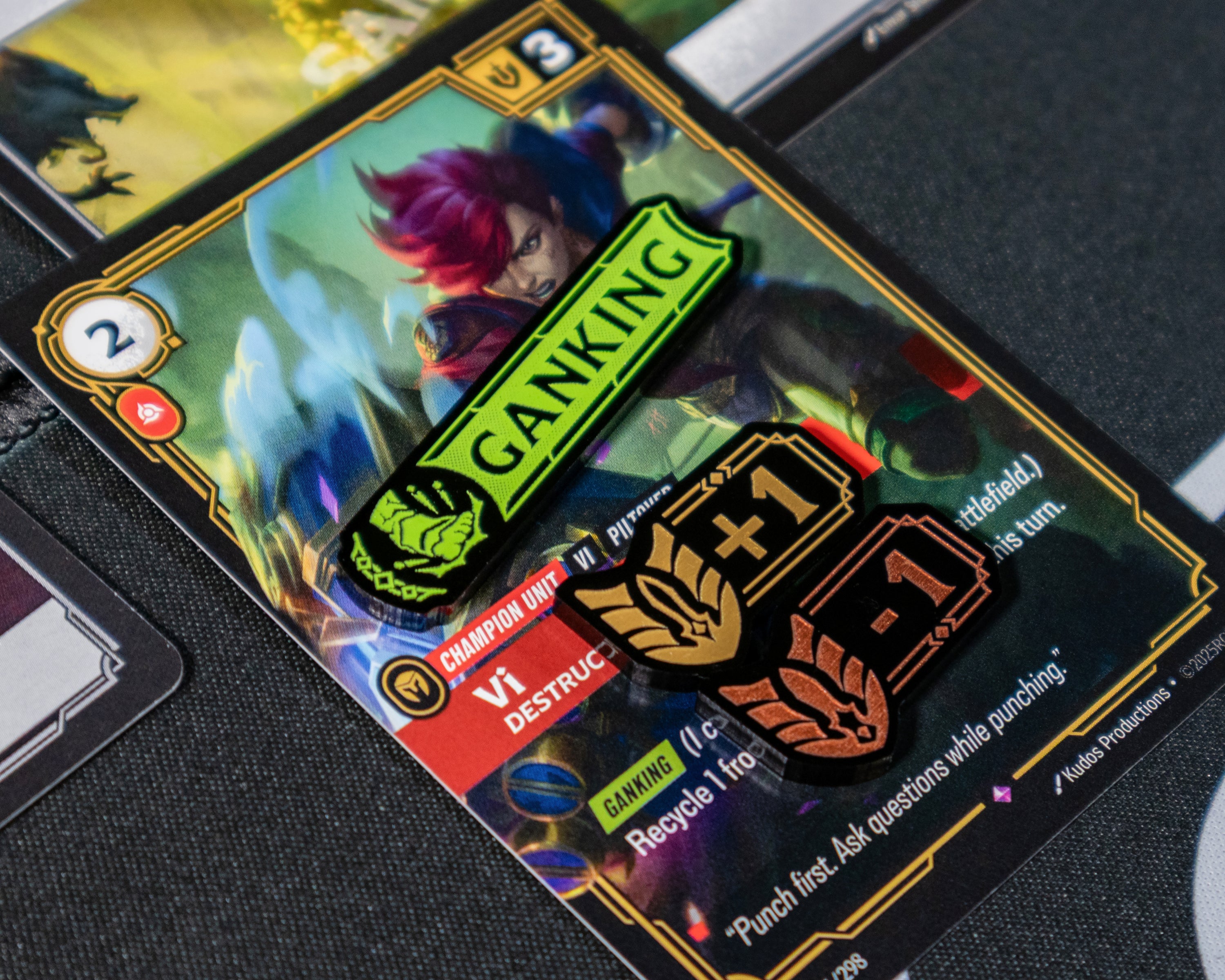 Might Modifier & Buff Tokens - Riftbound TCG