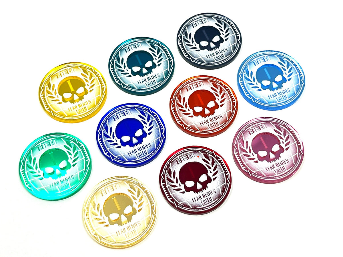 Objective Token Set for Warhammer 40k 10th Edition – BuyTheSameToken