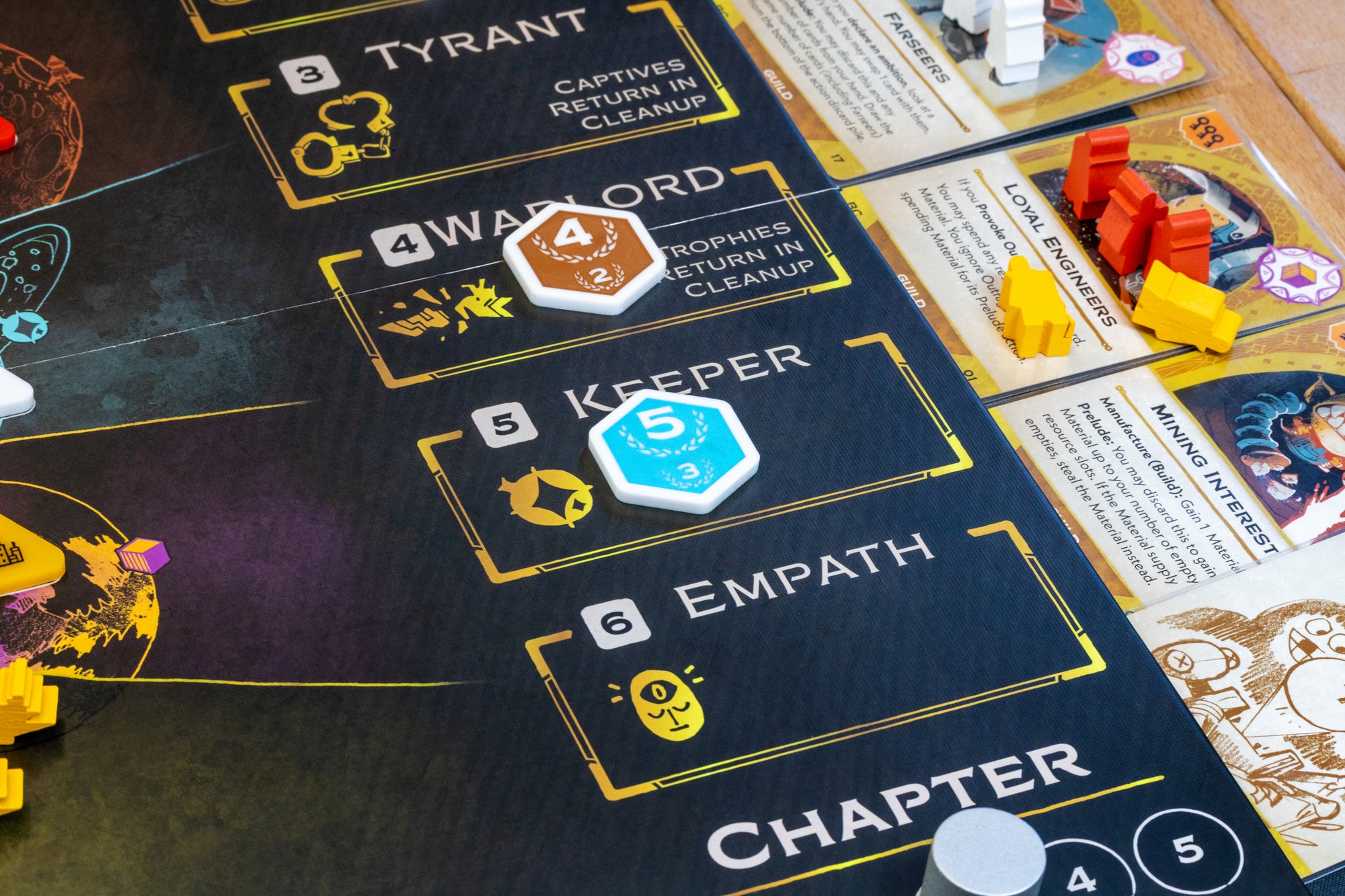 Arcs board game Tokens and Accessories - BuyTheSameToken