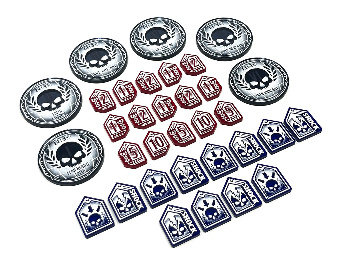 10th Edition Launch Token Set for Warhammer 40k – BuyTheSameToken