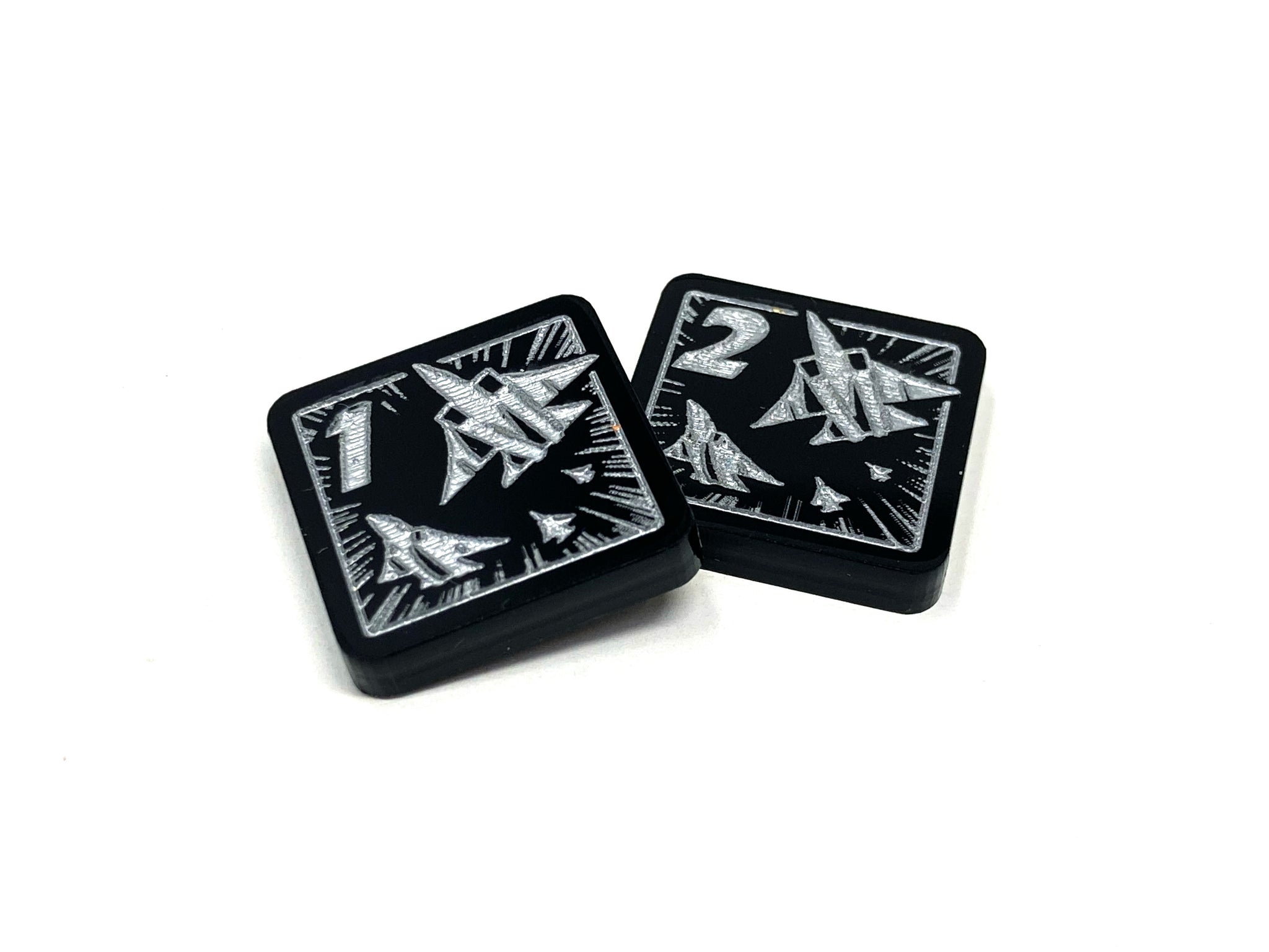 2 x Command Tokens for Marvel Champions LCG, Double Sided – BuyTheSameToken