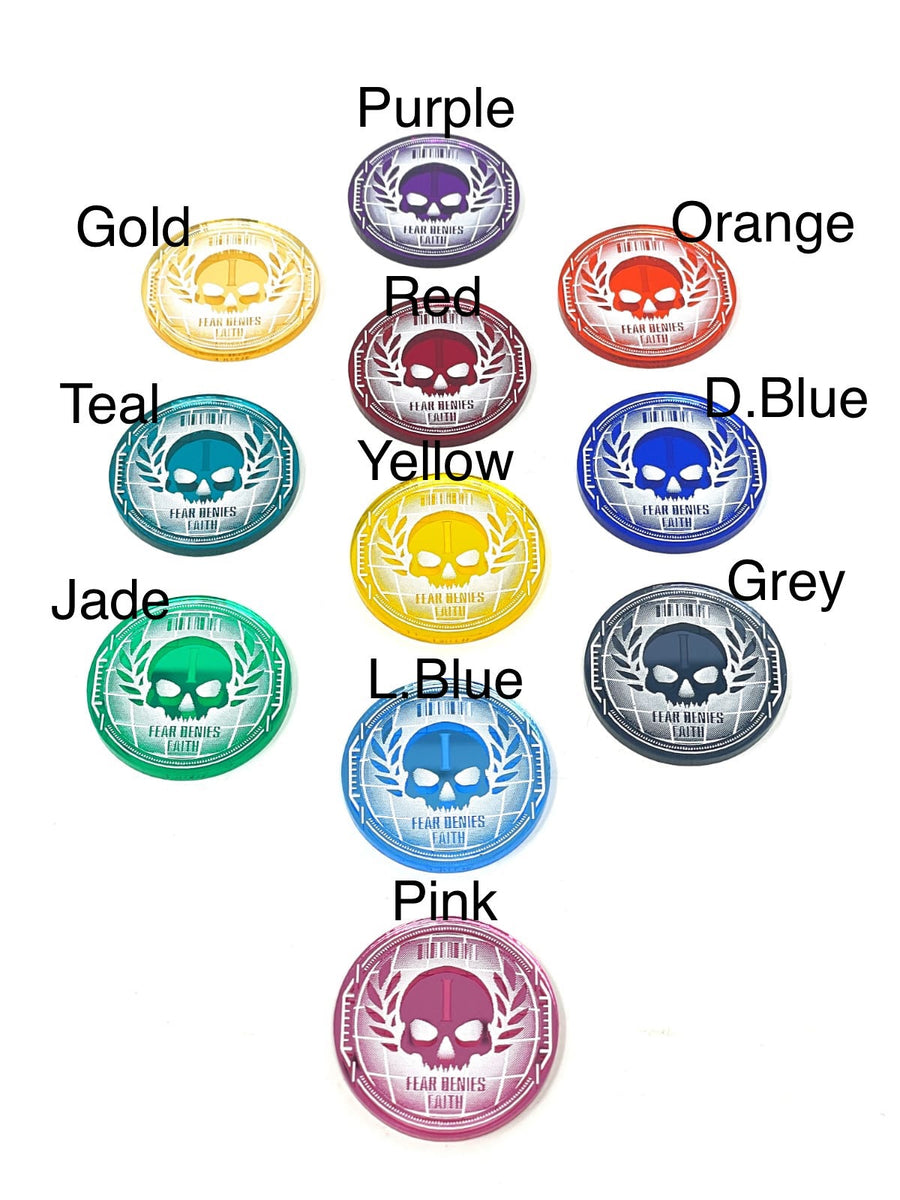 Objective Token Set for Warhammer 40k 10th Edition – BuyTheSameToken