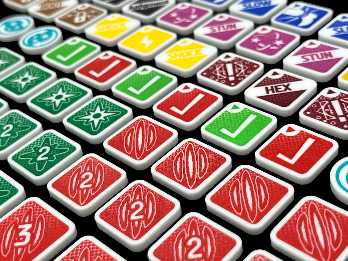 Single Player Token Set (double sided) for Marvel Crisis Protocol ...