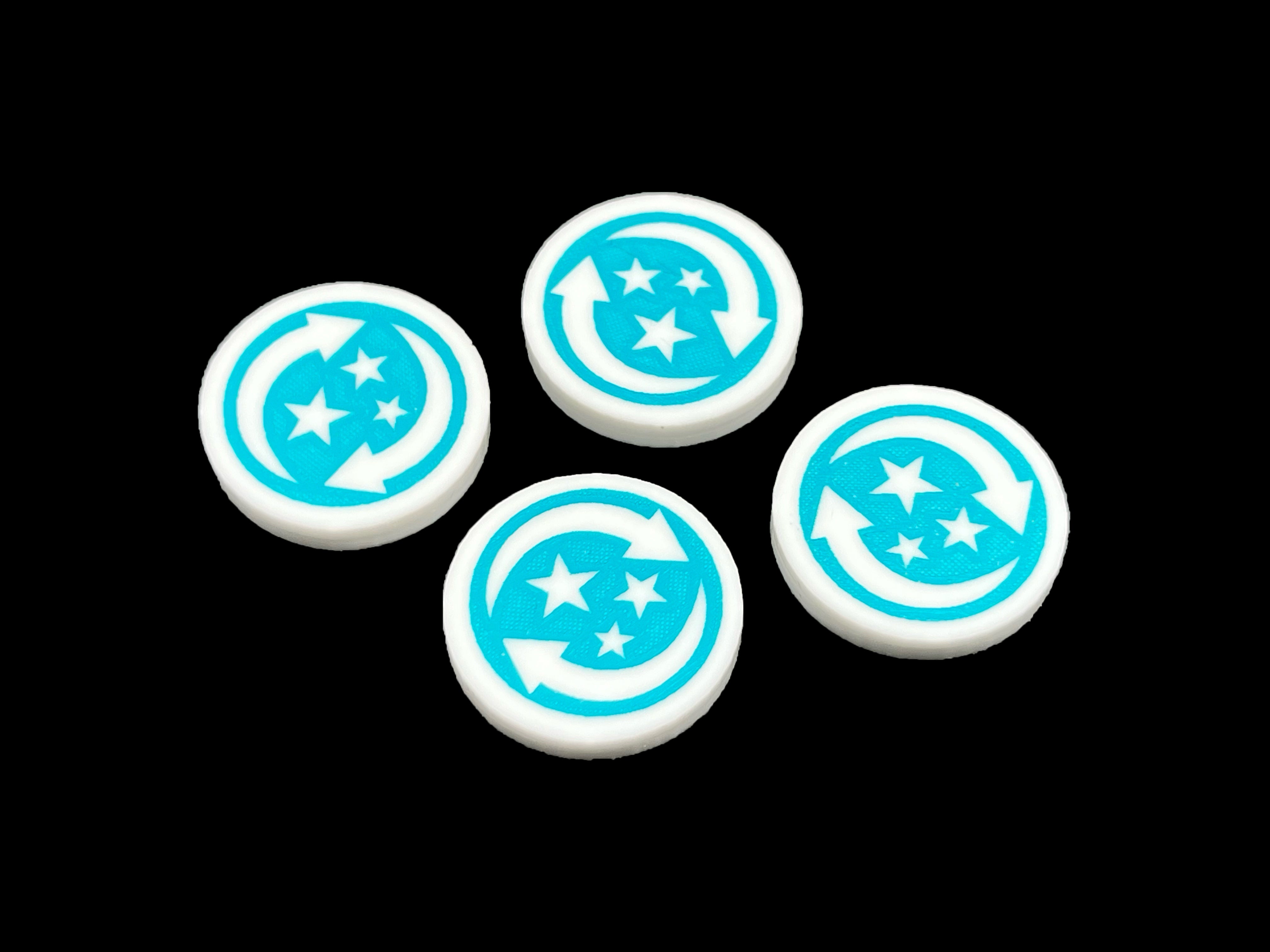 Dazed Token Set (double sided) for Marvel Crisis Protocol