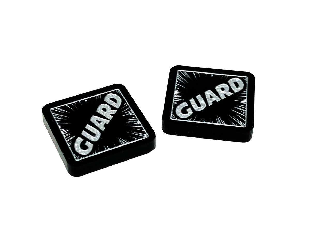 2 x Guard Tokens (double sided) for Marvel Champions LCG – BuyTheSameToken