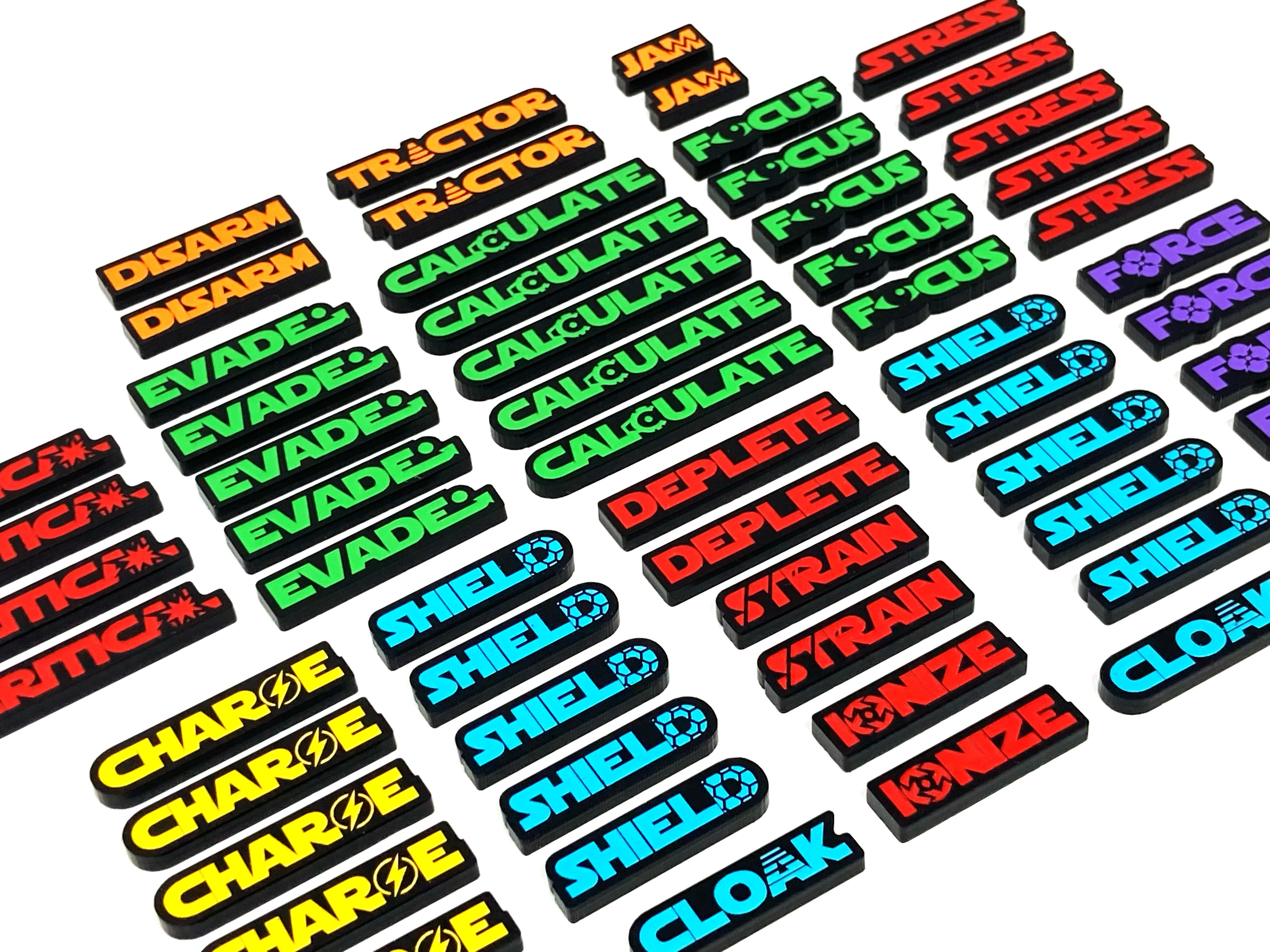 X-wing Token Set - Text Series