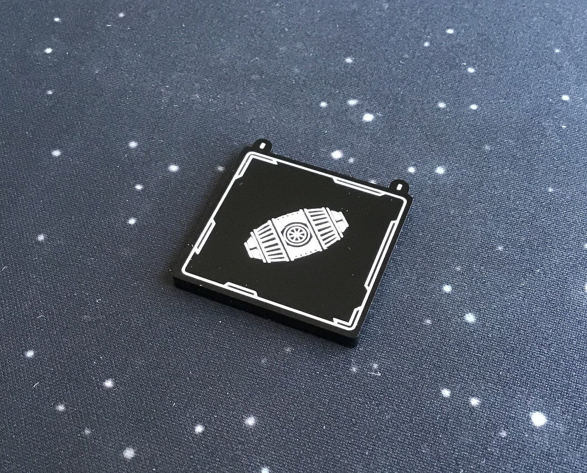 1 x Seismic Charge Token - Star Wars X-wing Compatible – BuyTheSameToken