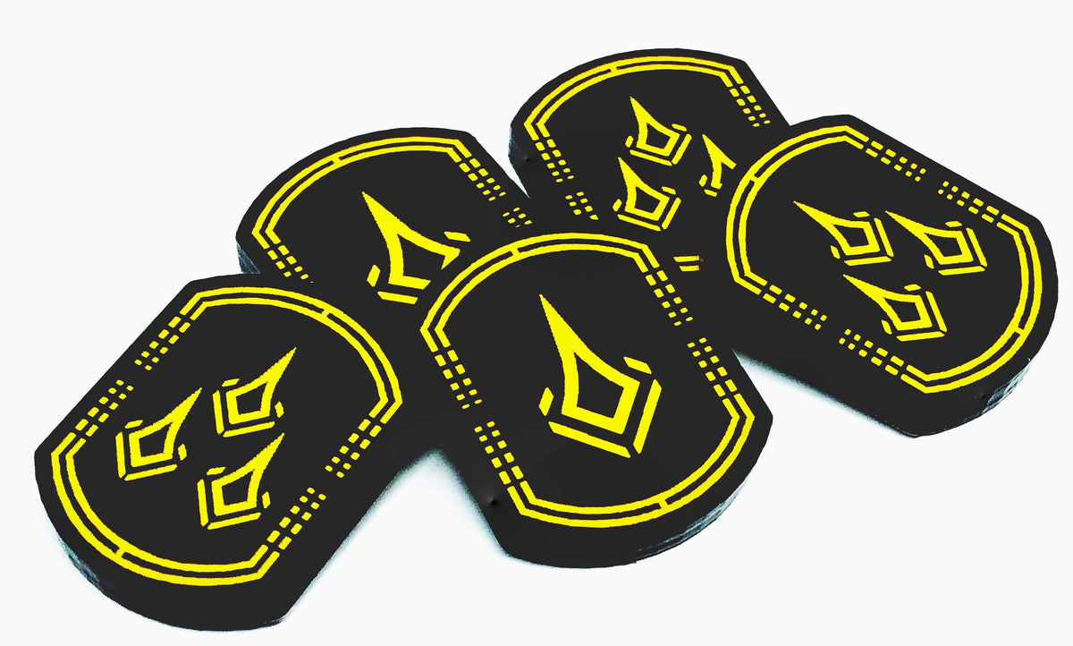 5 x Victory Point Tokens (Double Sided) – BuyTheSameToken